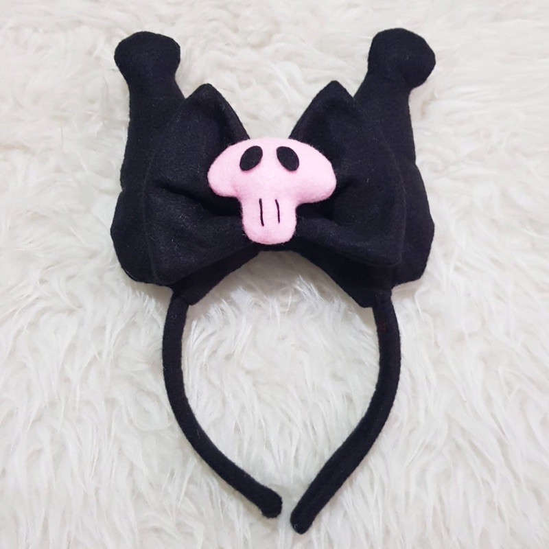 Jual Bando Kuromi Aksesoris My Melody Kostum Kuromi | Shopee Indonesia