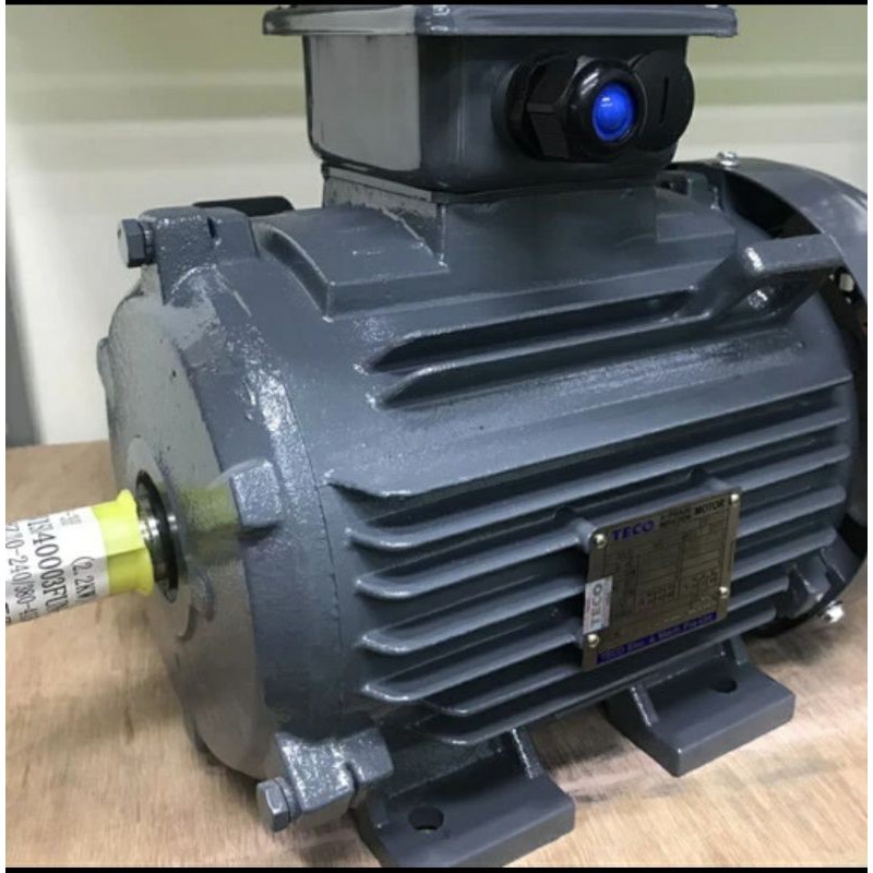 Jual Elektro Motor AC Teco AESV1S 5.5Kw 7.5Hp 1465RPM 3Phase 50Hz B3 | Shopee Indonesia