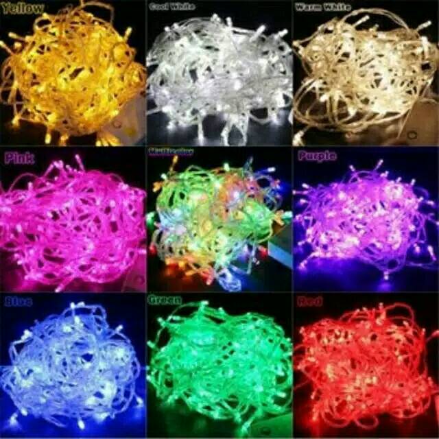 Jual LAMPU TUMBLER 100LED 10 METER | Shopee Indonesia