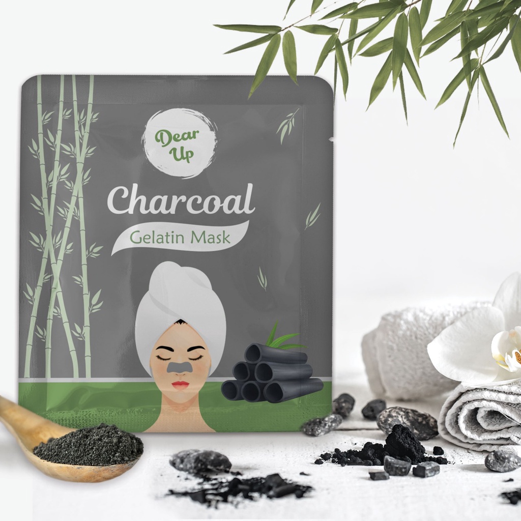 Jual MASKER GELATIN MASKER KOMEDO DEAR UP BPOM | Shopee Indonesia