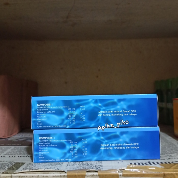 Jual calcium- cal-95/ cal 95 harga 1 box vitamin tulang -calcium ...