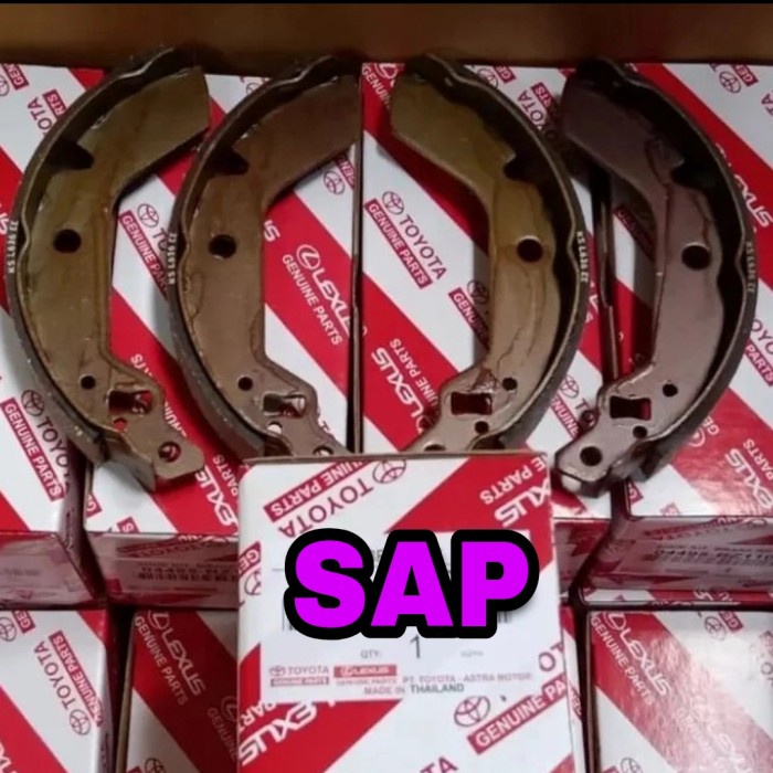 Jual (SAP) BRAKE SHOE KAMPAS REM BELAKANG AGYA/ AYLA | Shopee Indonesia