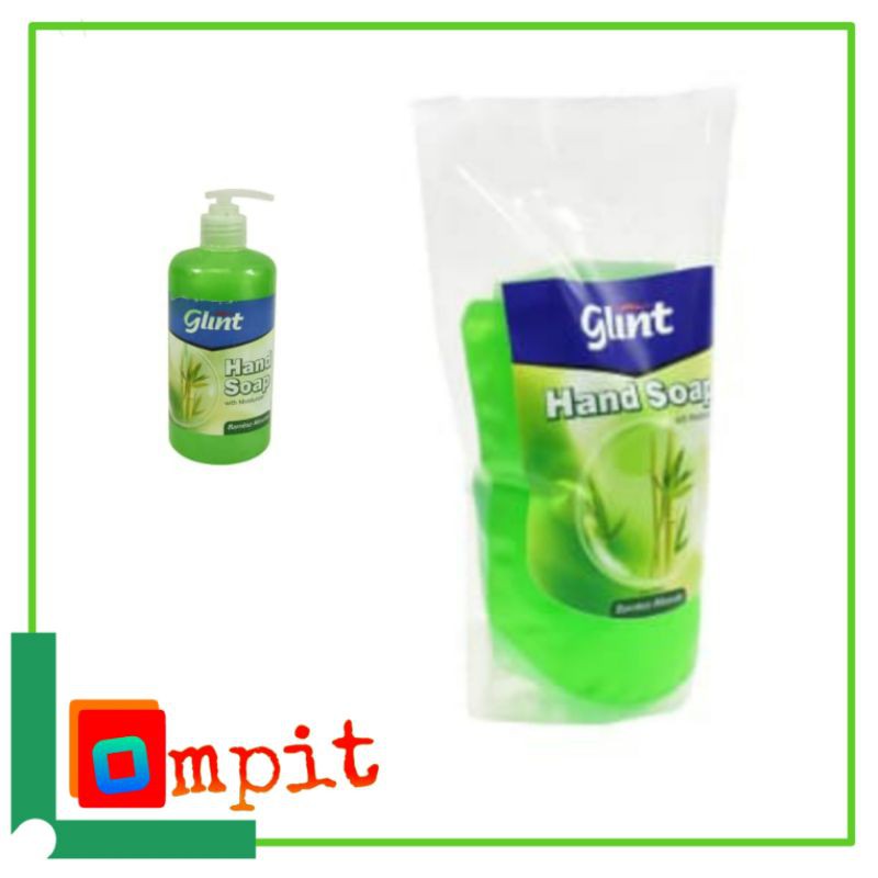 Jual Refil Isi ulang Glint Hand Soap Sabun Cuci Tangan Bambo Minerals ...