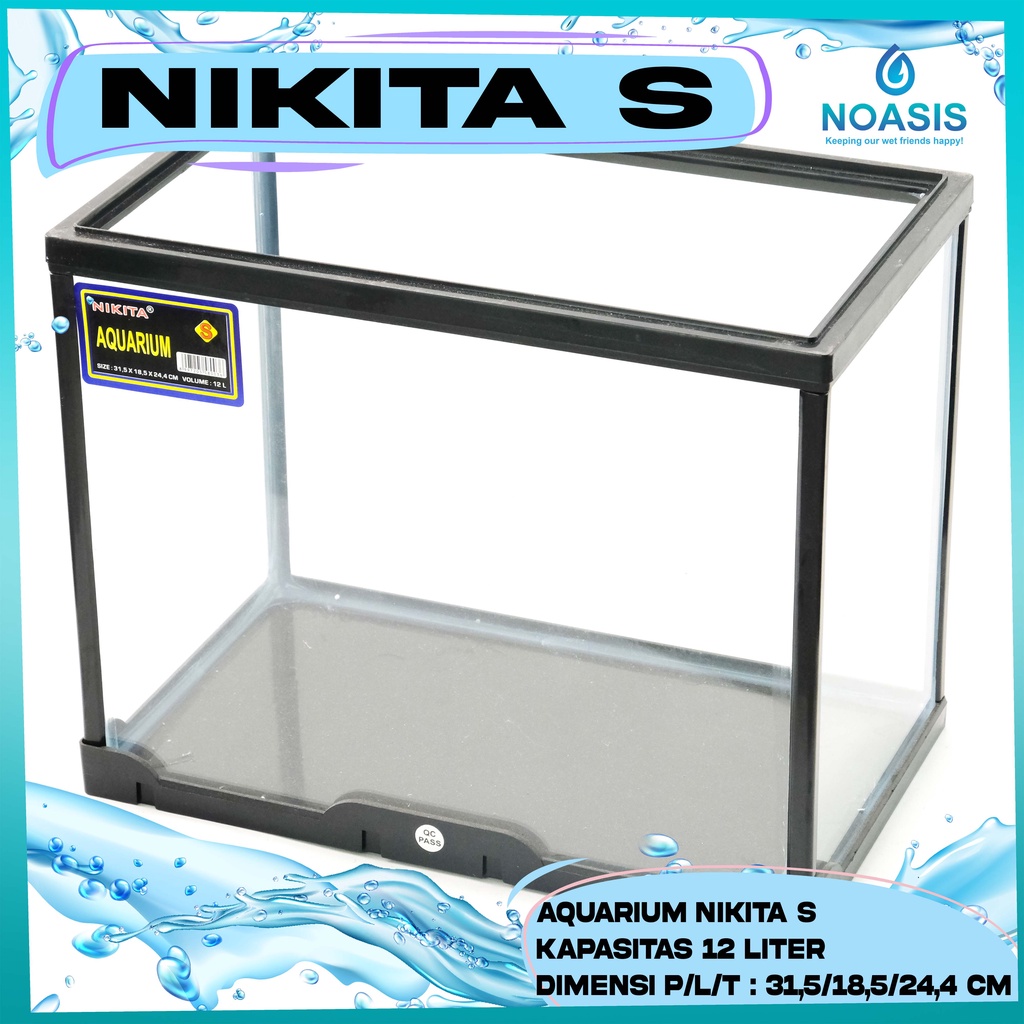 Jual AQUARIUM NIKITA / ARMADA / AQUARIUM AKRILIK / AKUARIUM REPTIL SIZE S | Shopee Indonesia