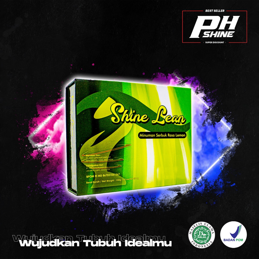 Jual Shine Lean Minuman Diet Serat Fiber Slim Detox Pelangsing Penurun ...