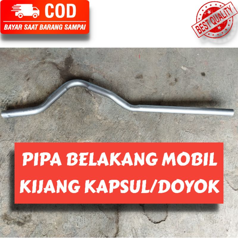 Jual Pipa Belakang Knalpot Mobil Kijang Kapsul Doyok Bahan Monel Pipa ...