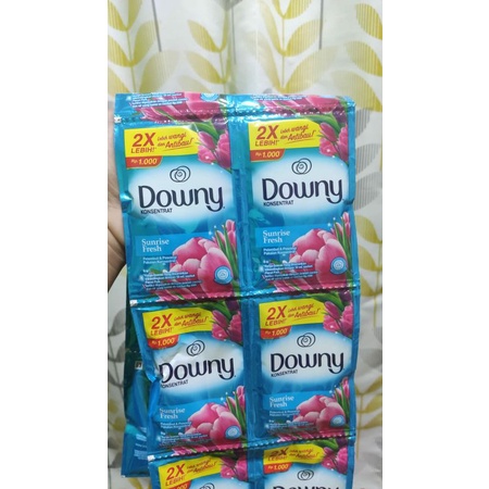 Jual Downy Softener Sachet all varian renceng 20 ml isi 12 pcs | Shopee ...