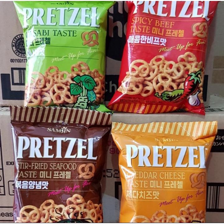 Jual SNACK SAMJIN PRETZEL KOREAN SNACK 85 GR CEMILAN GURIH MADE IN ...