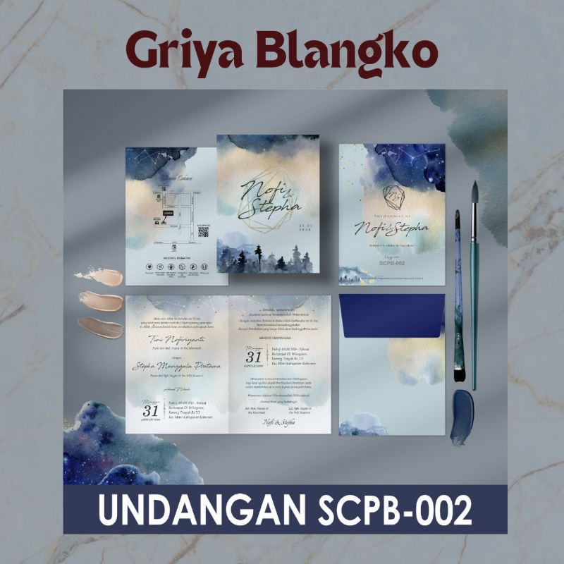 Jual Blangko Undangan Griya Blangko SCPB-002 | Shopee Indonesia