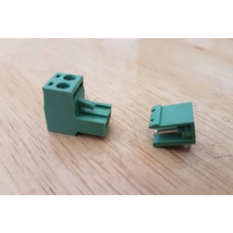 Jual 5.08mm Pitch 2 pin Screw Pluggable Terminal Block Plug Connector ...