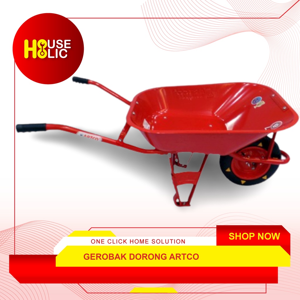 Jual ARTCO Gerobak Dorong Pasir Cor Gerobak Tangan Sorong / Angkong ...