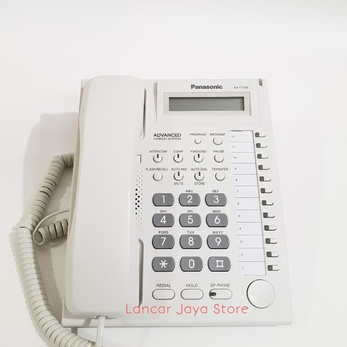 Jual Telepon Key Panasonic KX-T7730 (Putih) | Shopee Indonesia