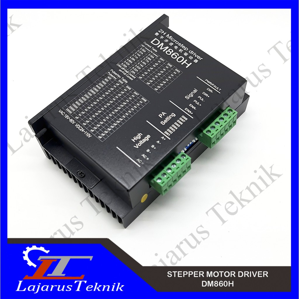 Jual DM860H Stepper Motor Driver 7.2A With Cooler Fan | Shopee Indonesia