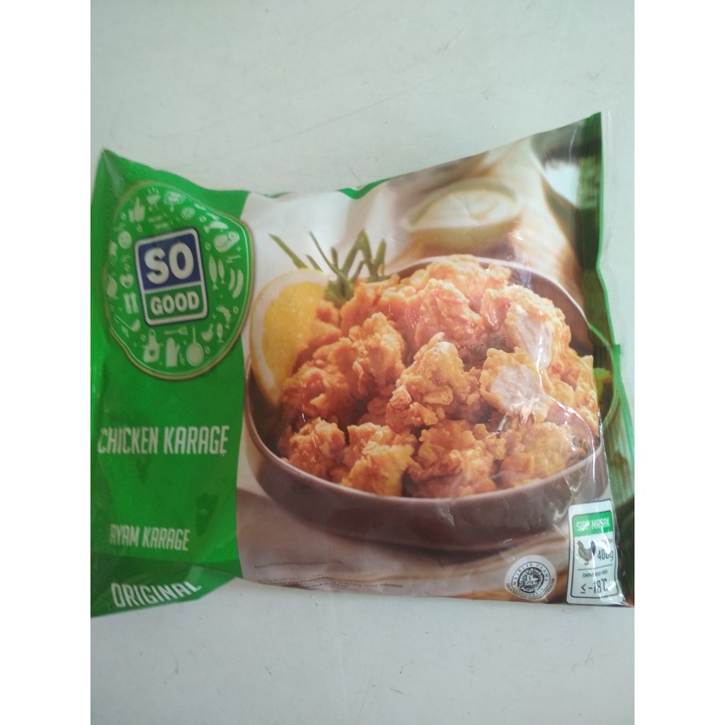 Jual so good chicken karage 400 gr | Shopee Indonesia