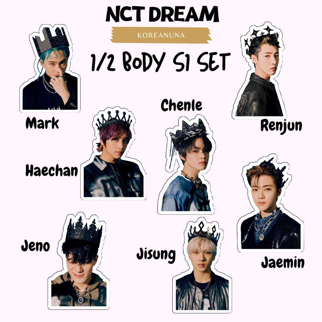 Jual Stiker Kpop Nct Dream Member Anime Cartoon Lucu Aesthetic Sticker ...