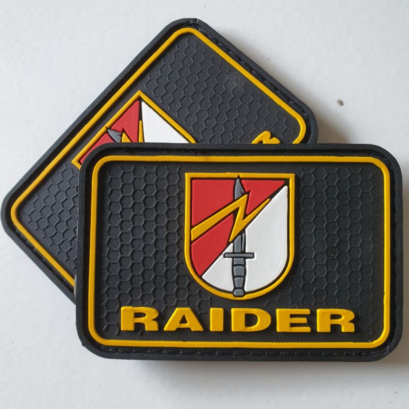 Jual PATCH RUBBER LOGO TNI-AD/EKAPAKSI/KOSTRAD/RAIDER/KOPASSUS/ARMY ...