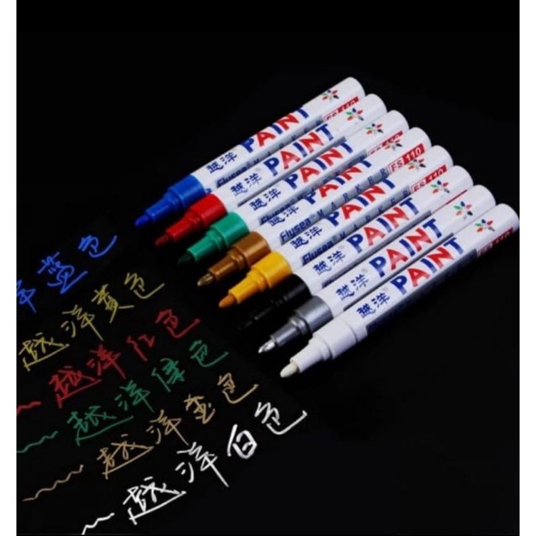 Jual spidol ban motor ban mobil spidol toyo paint waterproof spidol cat ...