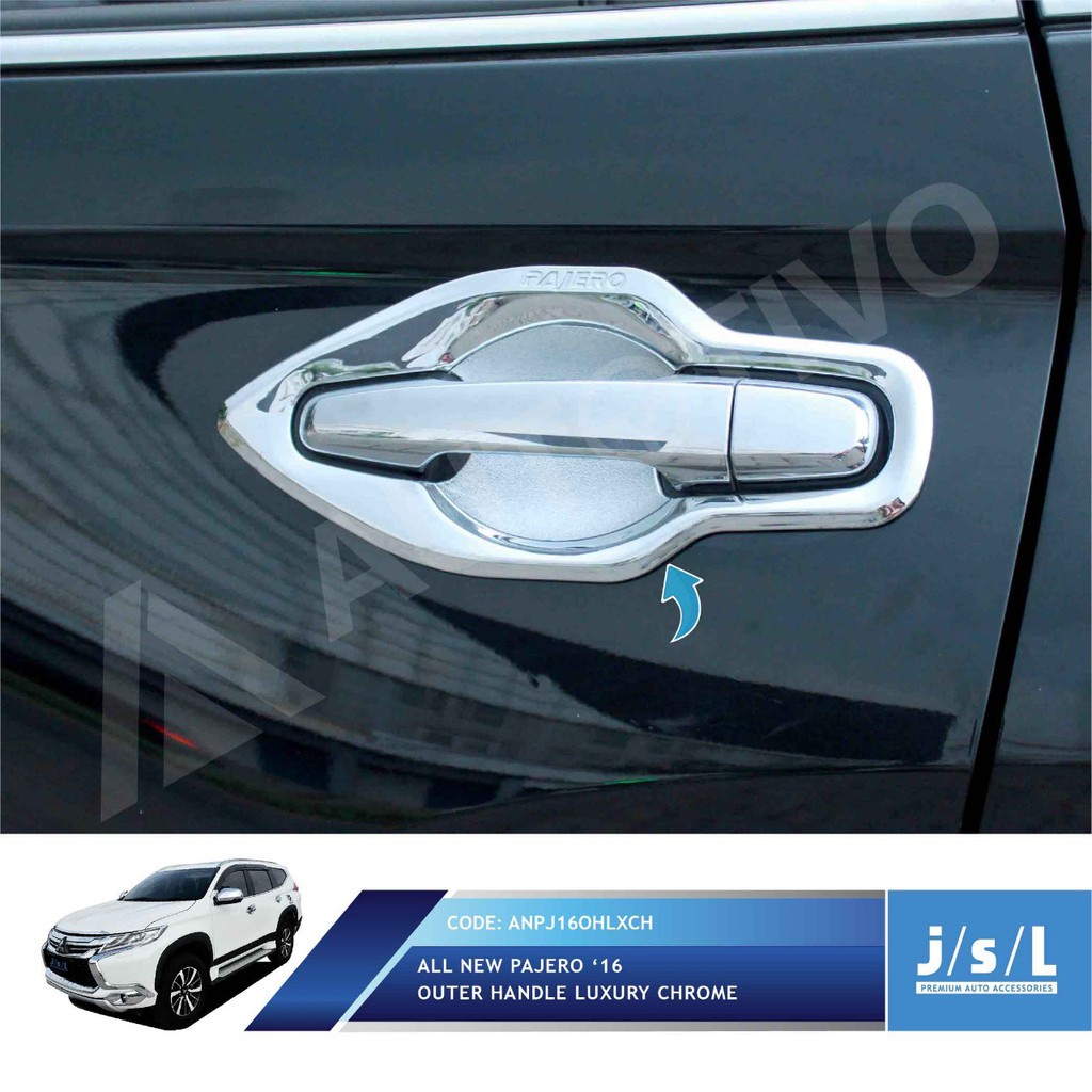 Jual Mangkok Pintu All New Pajero Sport Outer Handle Luxury Chrome JSL | Shopee Indonesia