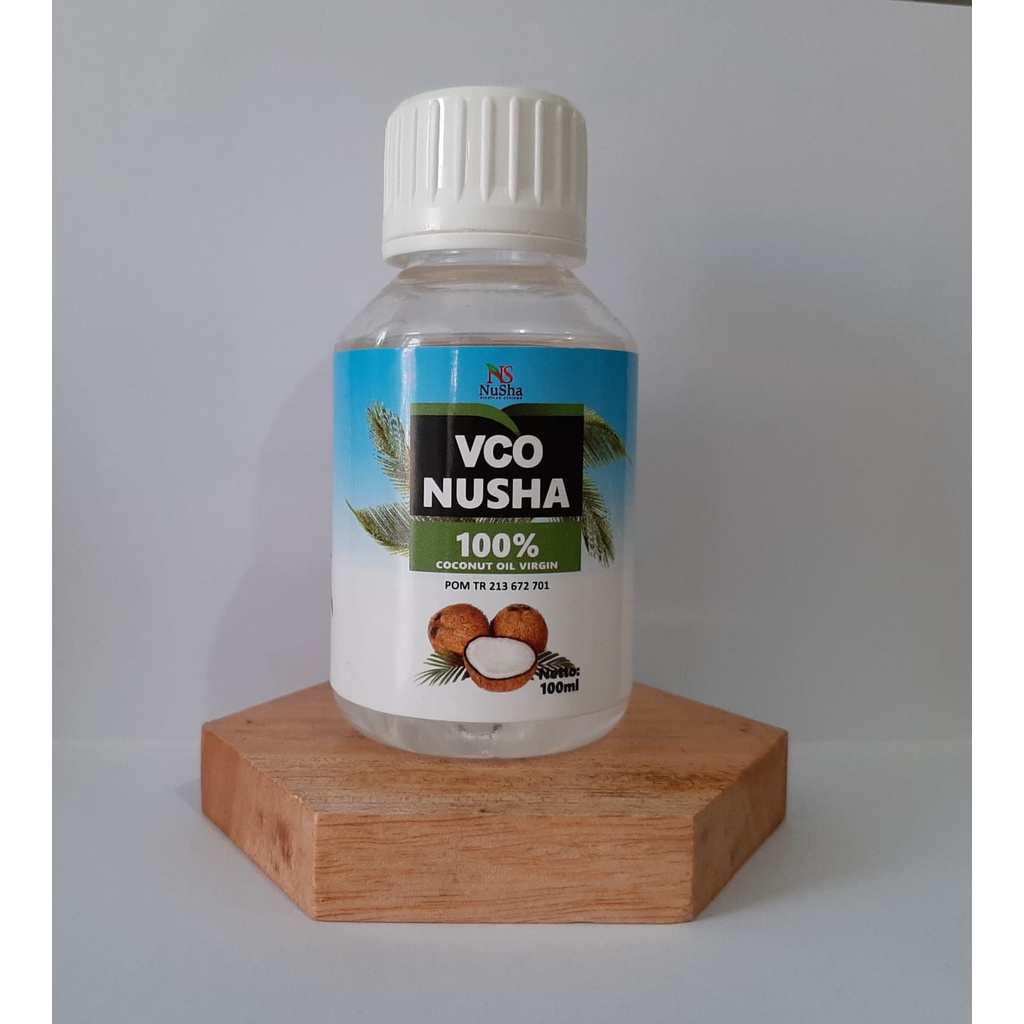 Jual Minyak Kelapa VCO NUSHA (1 botol isi 100 ml) BPOM Virgin Coconut ...