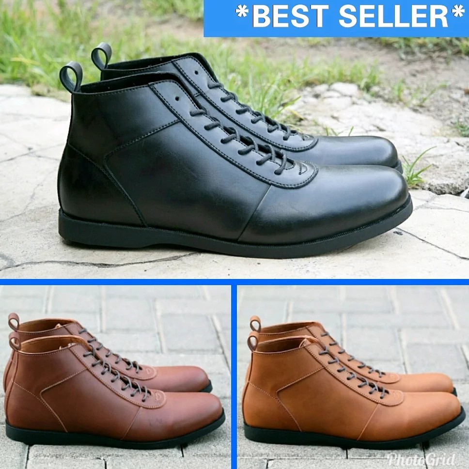 Jual Sepatu Pria Semi Boots Model Brodo Formal Dan Non Formal Kantor ...