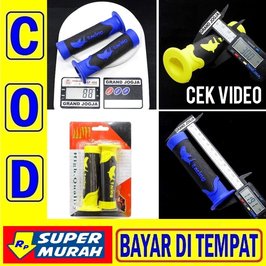 Jual KOM 3AK Handsgrip Racing Handspad Karet Stang Hand Hands Grip Pad ...