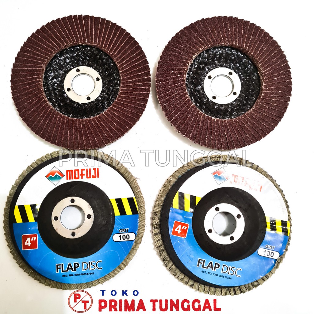 Jual Amplas Susun Amplas Flap Disc 4" INCH GRIT 100 Amplas Susun ...
