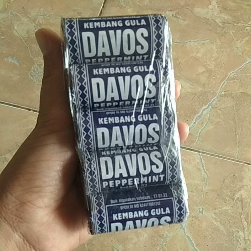 Jual PERMEN DAVOS ROLL, DAVOS PEPPERMINT 1 PACK ISI 10 PCS HARGA MURAH SUDAH GROSIR | Shopee ...