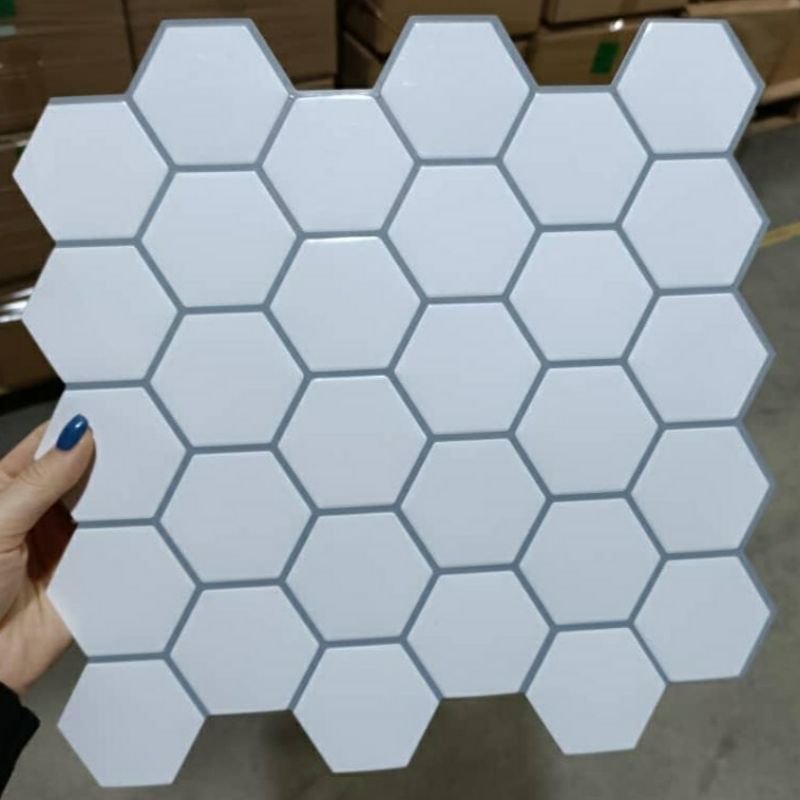 Jual Upgrade Thicker New Type Sticker Dinding Timbul Glossy 3D Wall ...