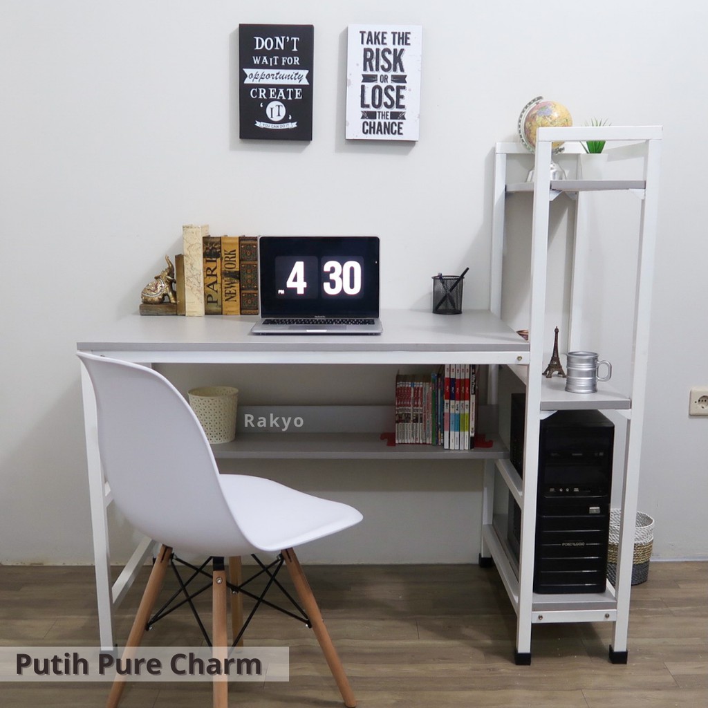 Jual MEJA BELAJAR/KERJA/KOMPUTER/KANTOR/RANGKA BESI, KOKOH, MINIMALIS ...