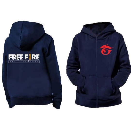 Jual jaket anak laki laki free fire// sweater hoodie anak cowok ...