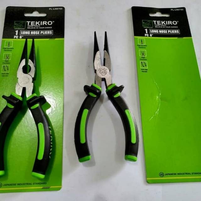 Jual Tang Lancip Tekiro 6in TEKIRO Long Nose Pliers 6 Inch TEKIRO Tang Lancip PL-LN0760 | Shopee ...