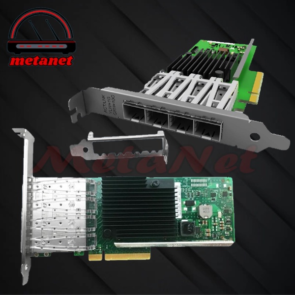Jual Intel X710 DA4 Quad Port 10G SFP+ 4 Port SFP+ LAN CARD | Shopee Indonesia