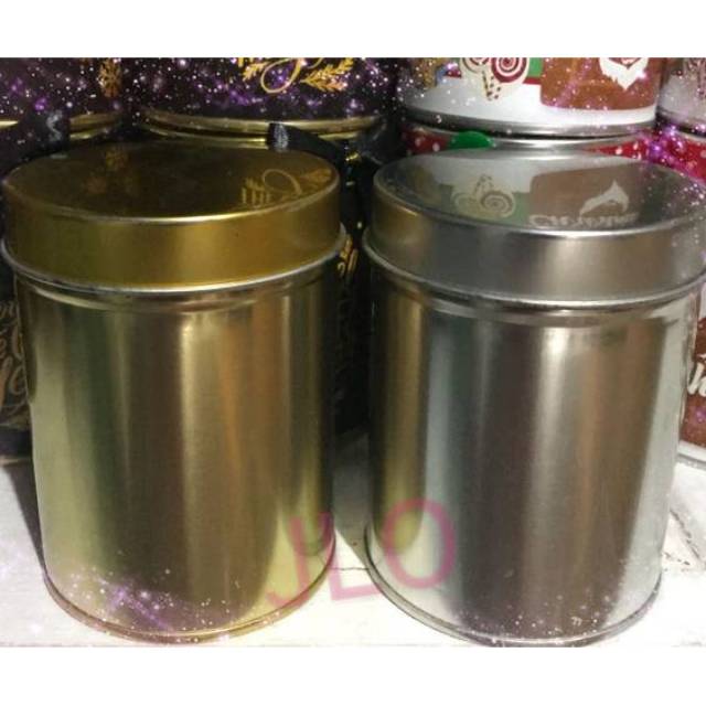 Jual Tin kaleng Gold / Tin kaleng Silver | Shopee Indonesia