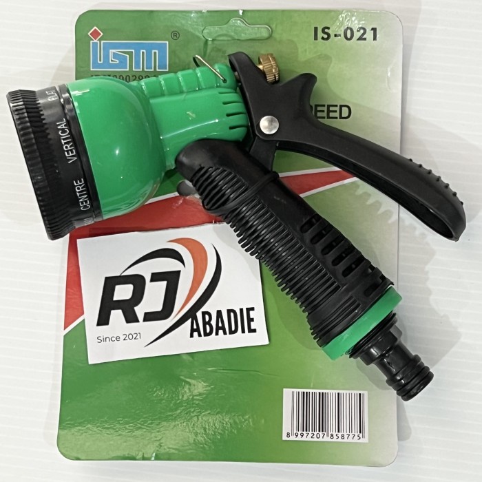 Jual Semprotan Air Taman Kebun Tanaman PVC 8 Posisi Water Spray Gun IGM ...