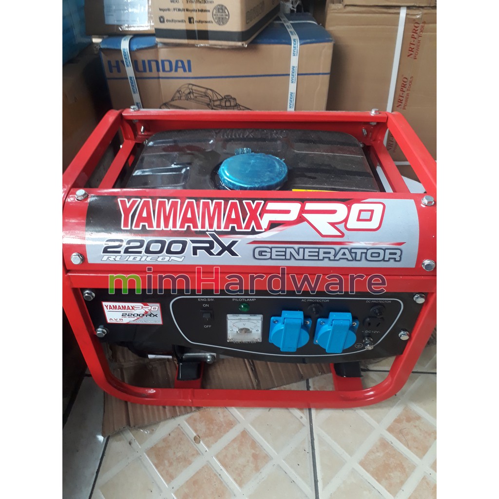 Jual Mesin genset / generator gasoline 1000watt 4tak Yamamax Pro 2200 ...