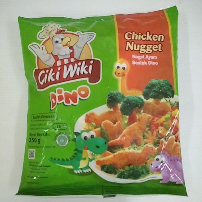 Jual Ciki wiki dino chicken nugget 250 gr | Shopee Indonesia