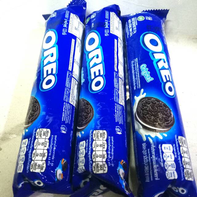 Jual oreo roll cream vanilla original 119,6 gr | Shopee Indonesia