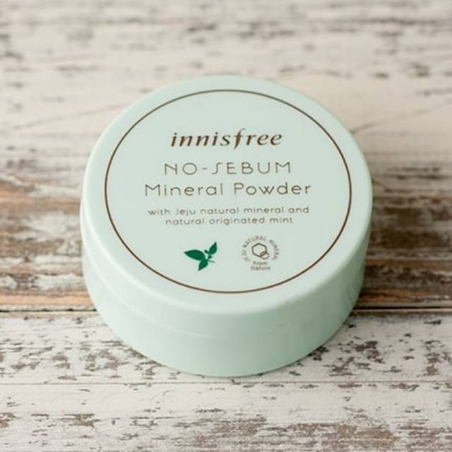 Jual Inmisfree no sebum mineral powder 5g | Shopee Indonesia