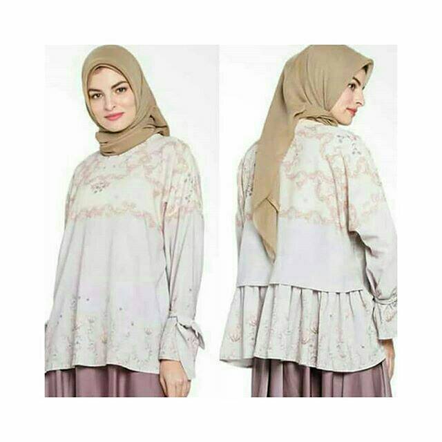 Jual NELLIE TOP BROWN (ALL SIZE) | Shopee Indonesia