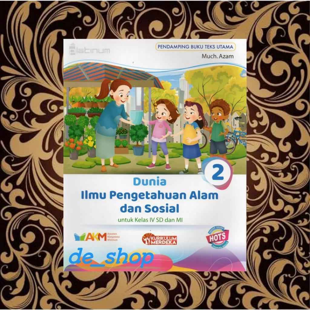 Jual BUKU DUNIA ILMU PENGETAHUAN ALAM DAN SOSIAL KELAS 4 SD TIGA SERANGKAI | Shopee Indonesia