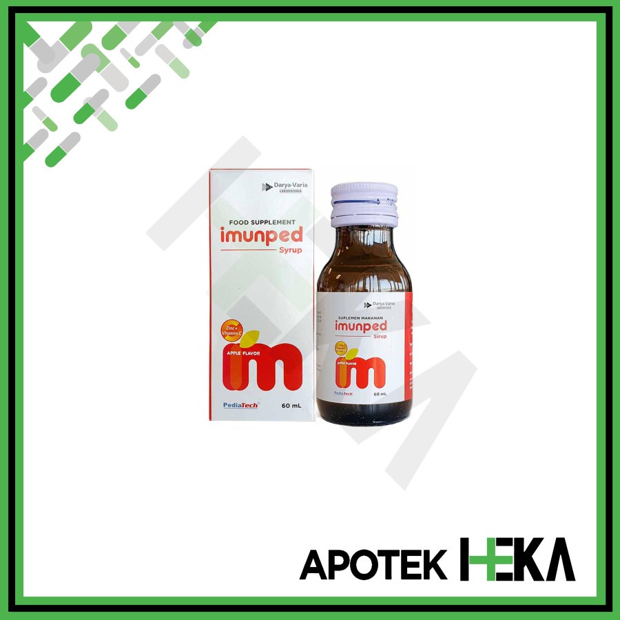 Jual Imunped Syrup 60 ml - Mengandung Zinc dan Vitamin C Untuk Anak ...