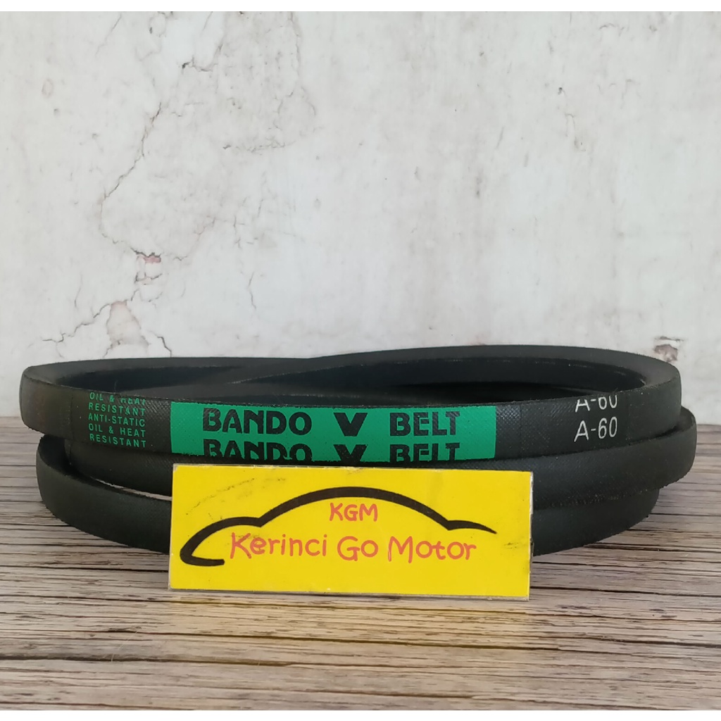 Jual Bando Van Belt A-60 V Belt Tali Kipas A60 Fan Belt Vanbelt Polos | Shopee Indonesia