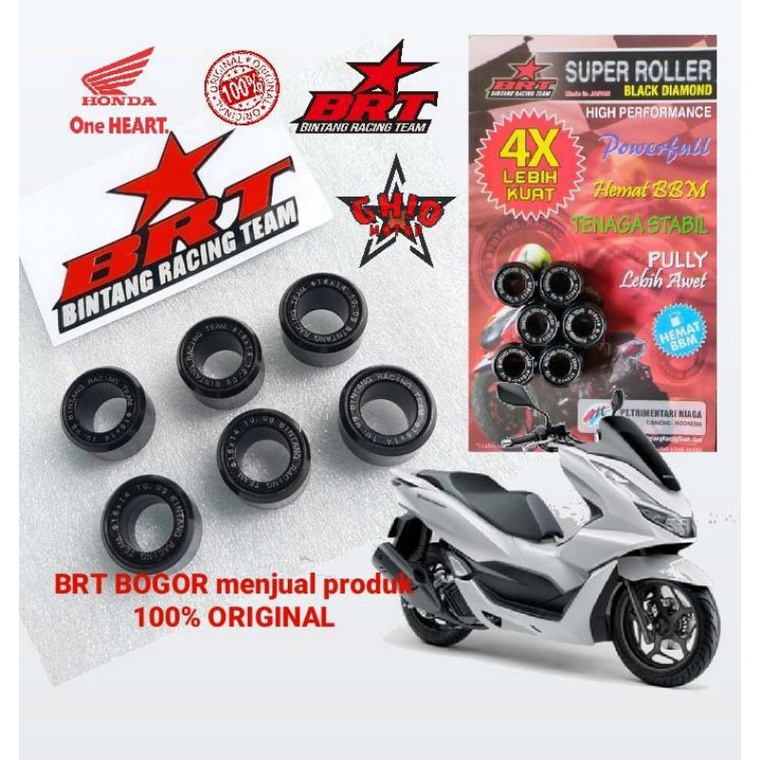 Jual ROLLER ROLER BRT PCX SUPER BLACKD DIAMOND PCX 125 150/160 VARIO ...