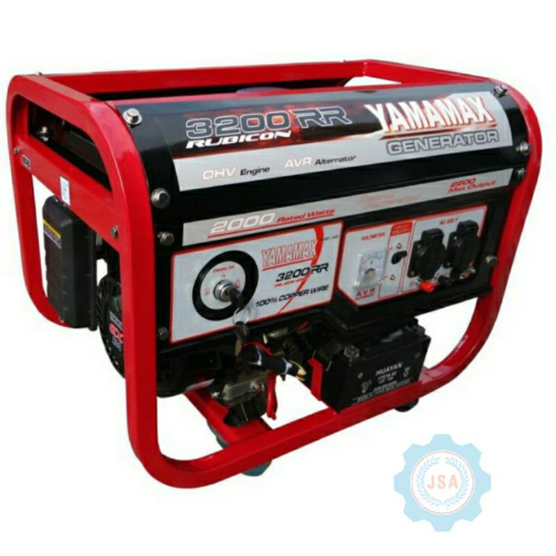 Jual Mesin Generator Genset Yamamax Pro 3200RR 4 Tak 2000 Watt | Shopee ...