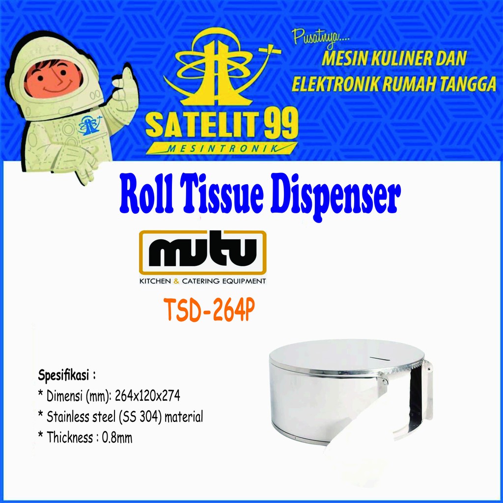 Jual Roll Tissue Dispenser MUTU TSD-264P | Shopee Indonesia