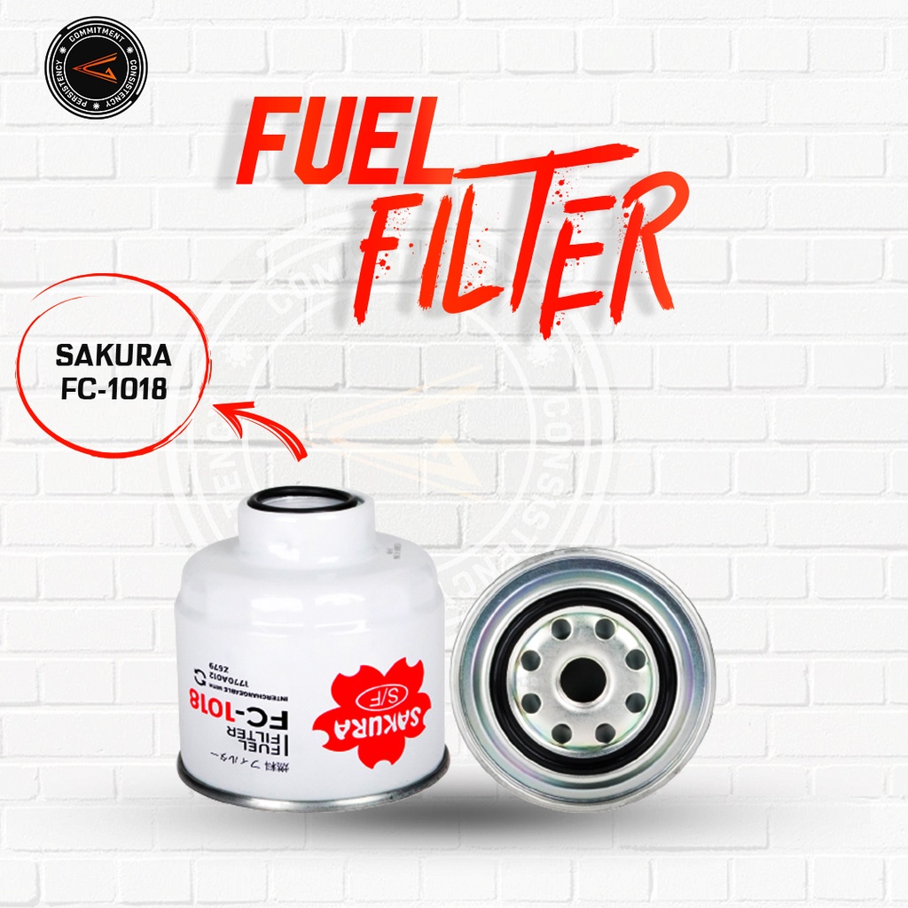 Jual Sakura Fuel Filter FC-1018 / FC1018 / Sakura Filter Oli ...