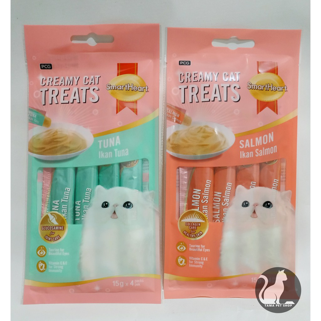Jual Smartheart Creamy Treats Snack Kucing Murah | Shopee Indonesia
