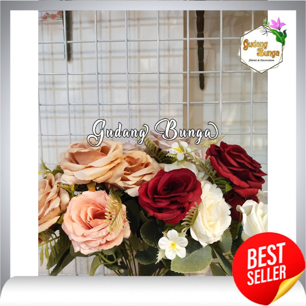 Jual Bunga Rose Melody X7 per 1 Pcs - Bunga Import - Bunga Dekorasi ...