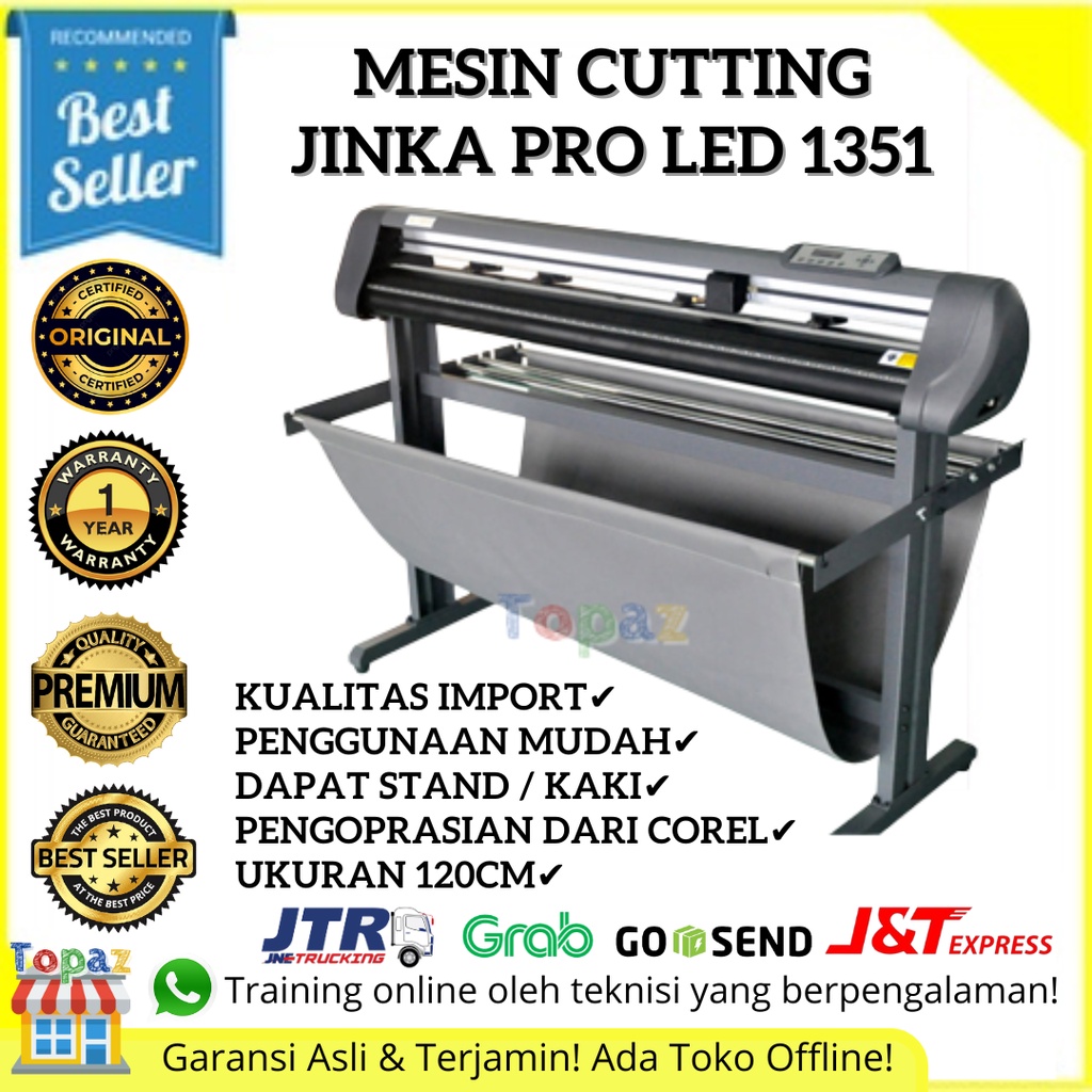 Jual Mesin Cutting Sticker PRO LED 1351 / XL PRO 1351 CORELDRAW ...