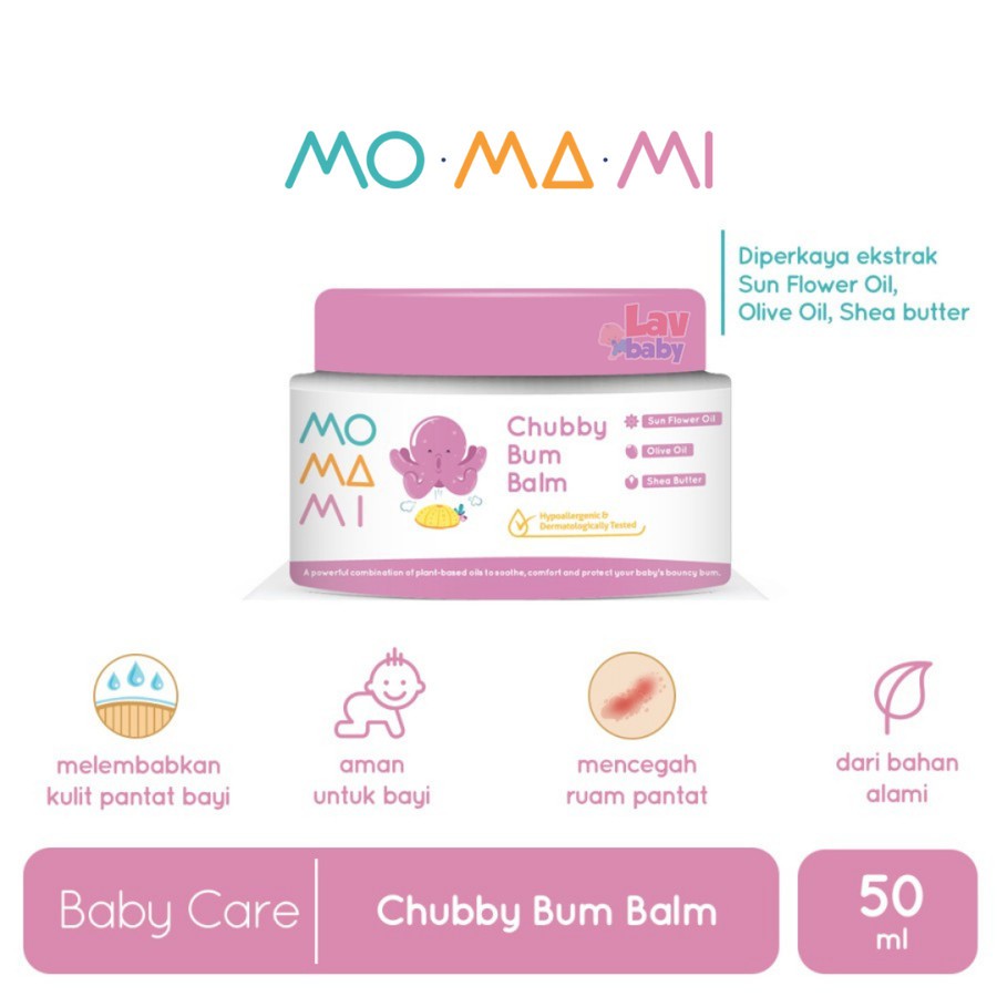 Jual Momami Baby Chubby Bum Balm - Lotion & Cream Bayi (50 gr) | Shopee ...
